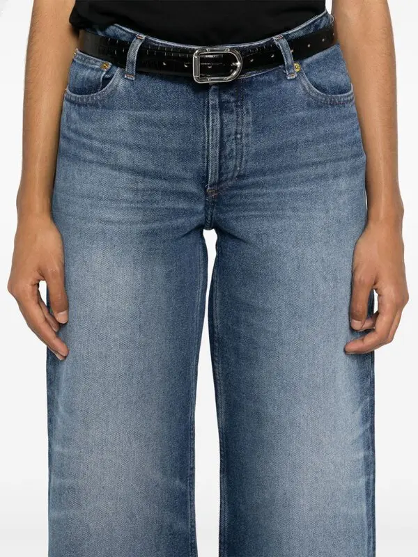 A.p.c. Elizabeth Mid-rise Straight-leg Jeans - Blue