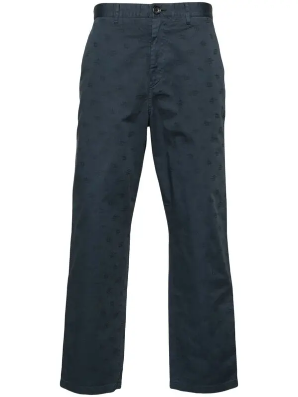 Paul Smith Monogram-jacquard Trousers