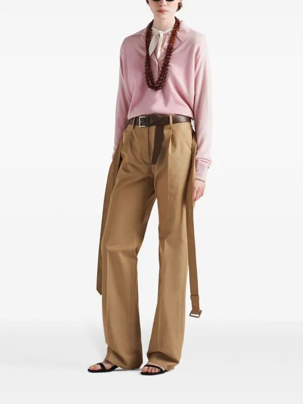 Prada Button-down Silk Shirt
