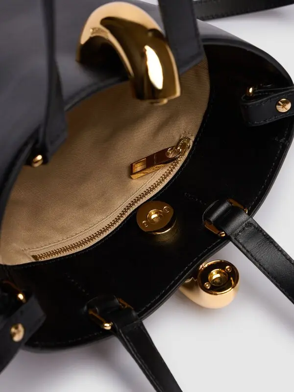 Jacquemus Le Petit Bambola Leather Top Handle Bag