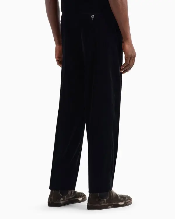 Giorgio Armani Velvet Trousers