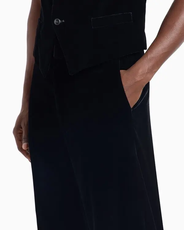 Giorgio Armani Velvet Trousers