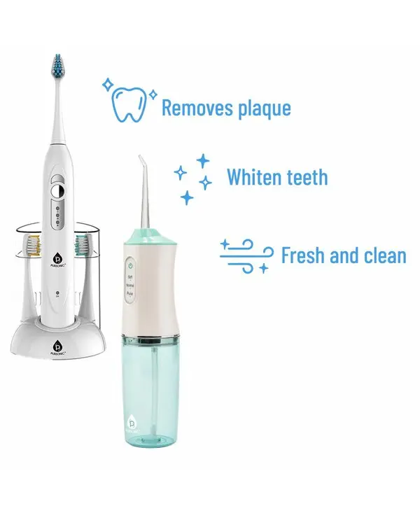 PURSONIC Rechargeable Toothbrush & Water Flosser Duo With Multi-year Supply - Open Miscellaneous