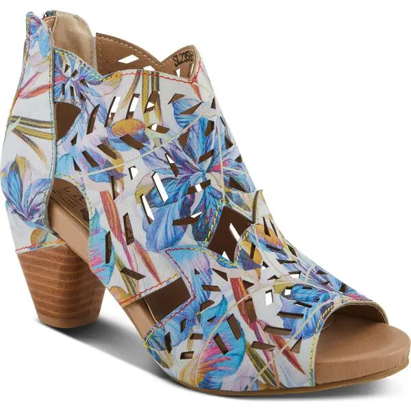 SPRING STEP SHOES Icon Fleur Sandal - Blue Multi