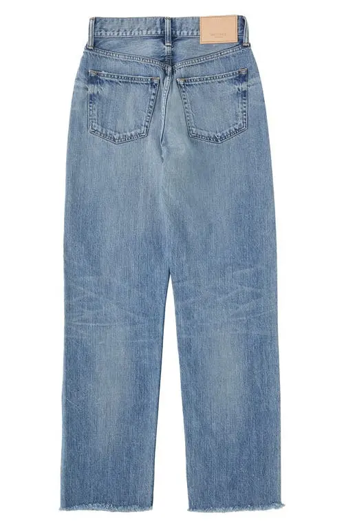 MOUSSY Olivia High Waist Wide Leg Jeans