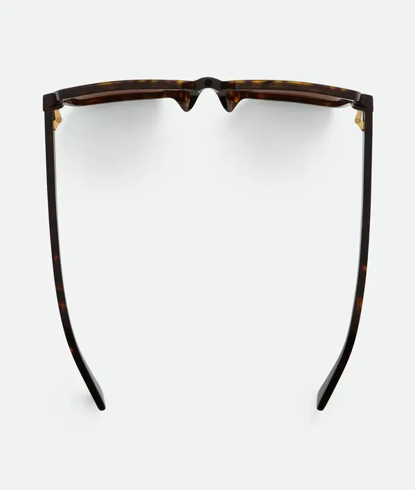 BOTTEGA  VENETA Square Frame Sunglasses - Havana/brown