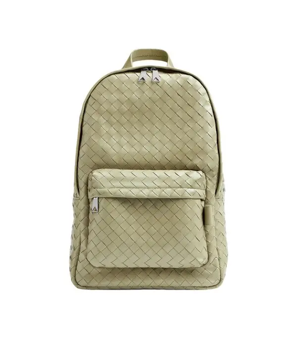 bottega veneta - Bottega Veneta Intrecciato Leather Backpack