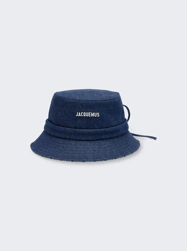 Jacquemus Le Bob Gadjo Bucket Hat - Blue