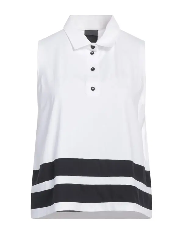 RRD Striped Sleeveless Polo Shirt