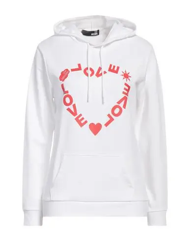 Moschino Cotton Sweatshirt With Heart Graphic