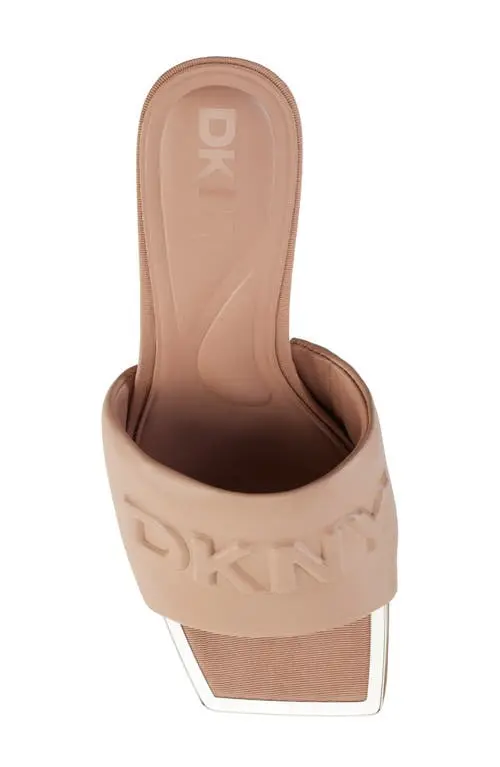 Dkny Keke Leather Slide Sandal