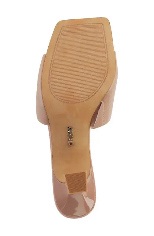 Dkny Keke Leather Slide Sandal