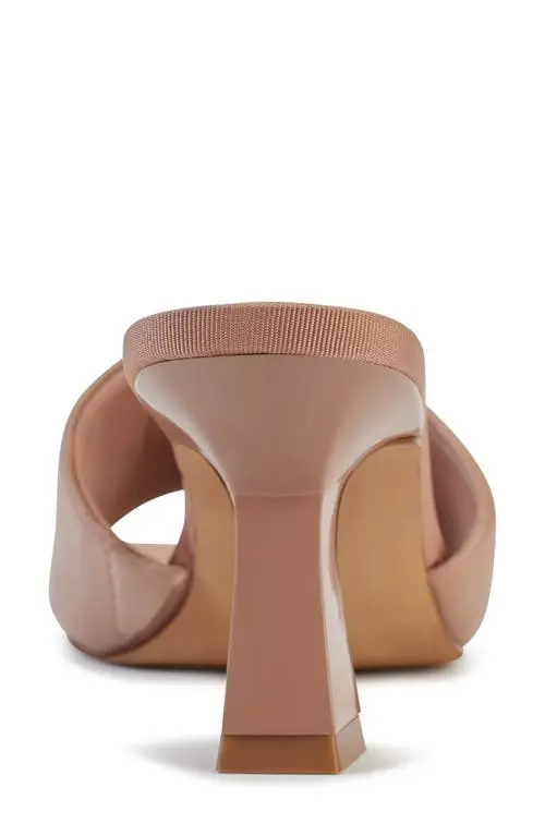 Dkny Keke Leather Slide Sandal