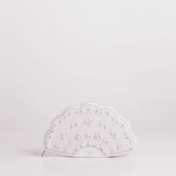 Lulu Guinness Collectible Fan Clutch Bag