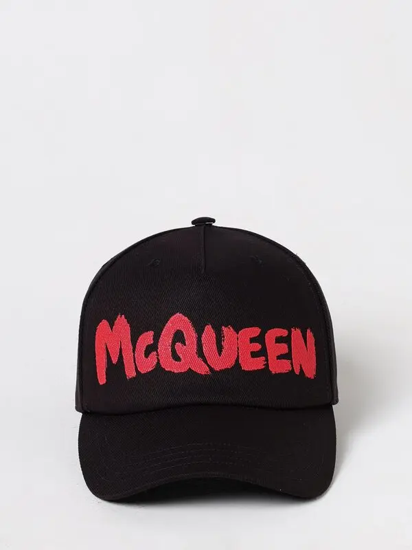 Alexander Mcqueen Cap In Black - 5% Off | Editorialist display picture 1