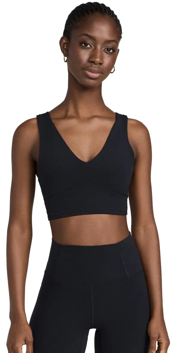 Free People Never Better Cropped Cami - Black