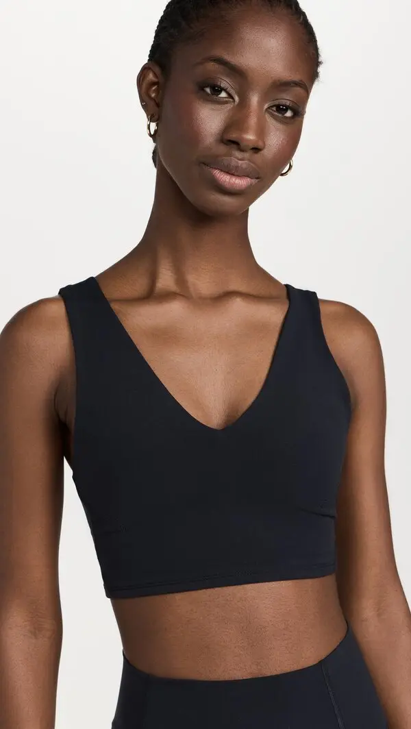 Free People Never Better Cropped Cami - Black