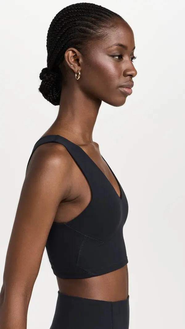 Free People Never Better Cropped Cami - Black