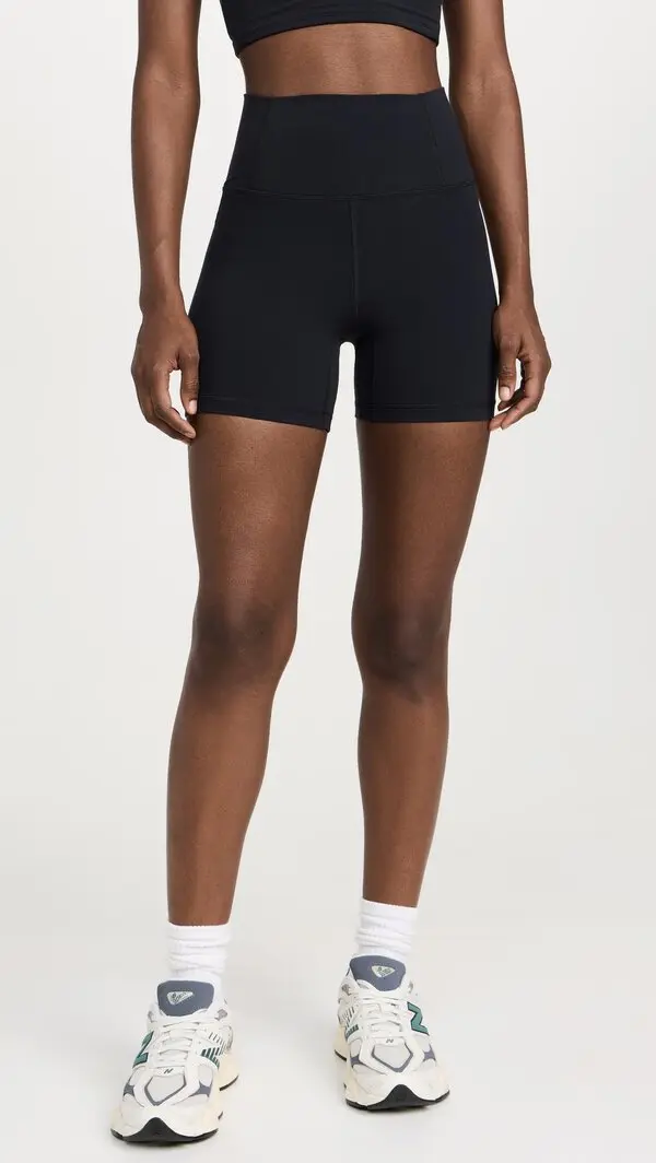 Free People Never Better Bike Shorts - Black