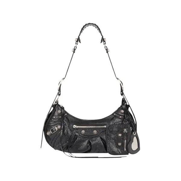Balenciaga Le Cagole Small Shoulder Bag - Black