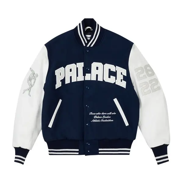 PALACE Greek Varsity Jacket 'blue