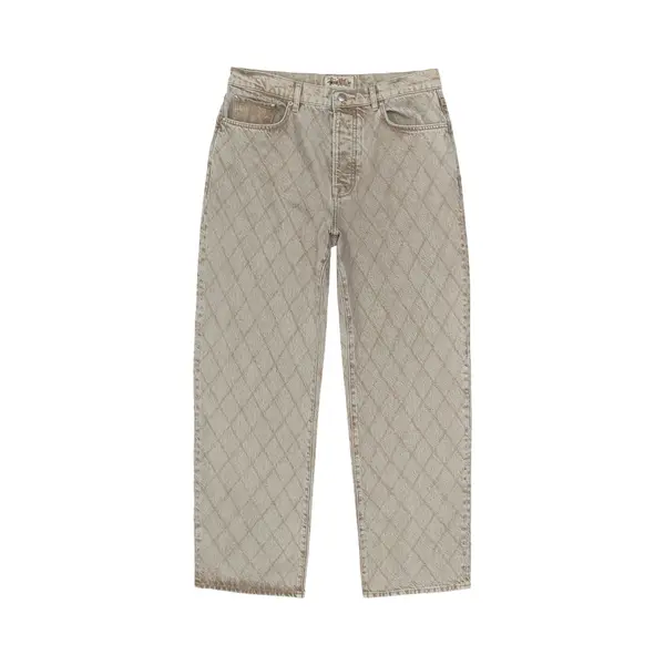 StÜssy Big Ol' Jean Quilted Denim - Cream