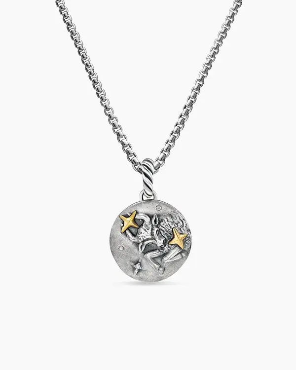 David Yurman Taurus Amulet - Diamond