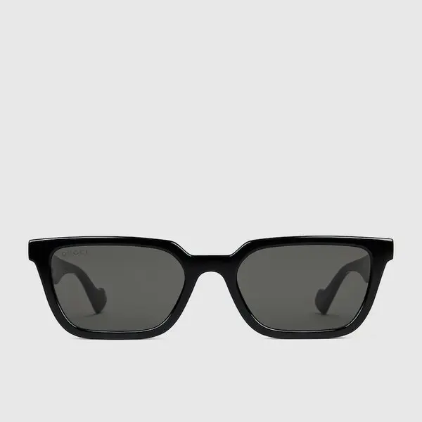 Gucci Rectangular-frame Sunglasses - Black