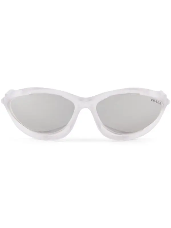 Prada Cat-eye Frame Sunglasses - Neutrals