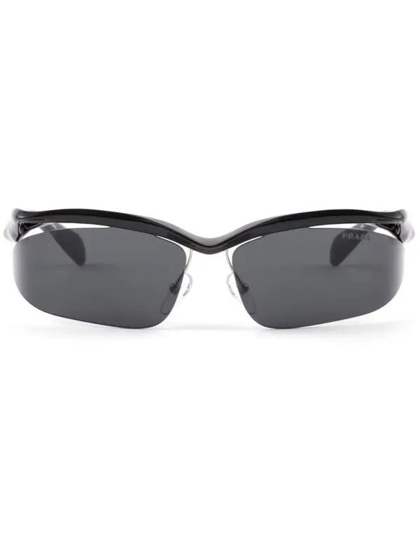 Prada Morph Wraparound-frame Sunglasses