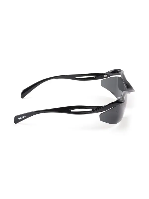 Prada Morph Wraparound-frame Sunglasses