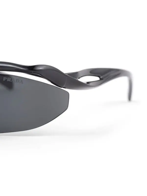 Prada Morph Wraparound-frame Sunglasses