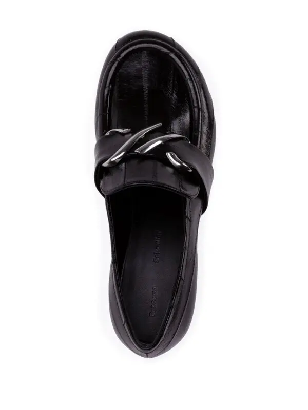 Proenza Schouler Monogram 55mm Leather Loafers