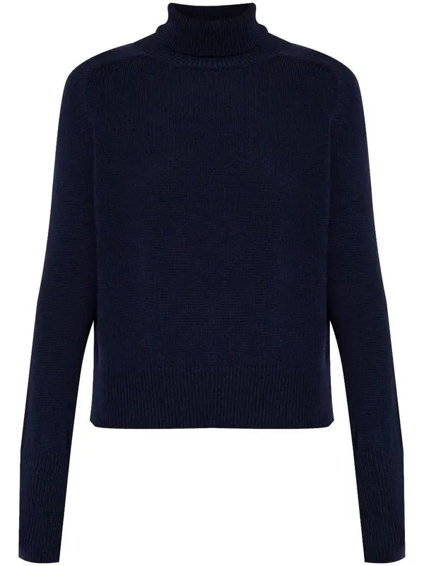 Victoria Beckham Roll Neck Wool Jumper