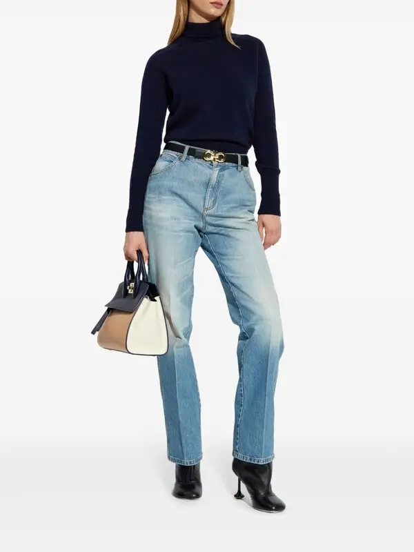 Victoria Beckham Roll Neck Wool Jumper