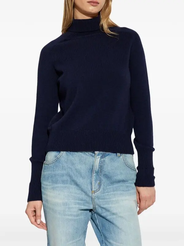 Victoria Beckham Roll Neck Wool Jumper