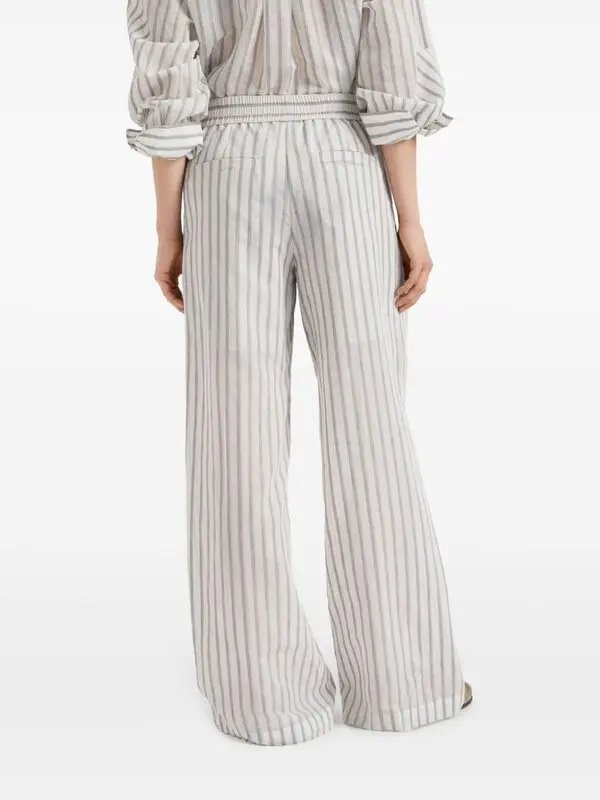 Brunello Cucinelli Pinstriped Trousers