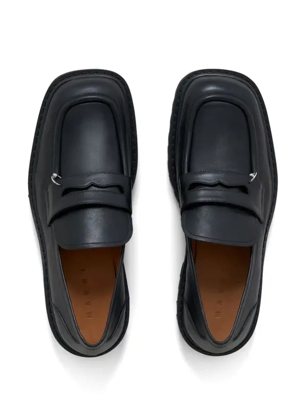 Marni Ring Embellishment Loafers