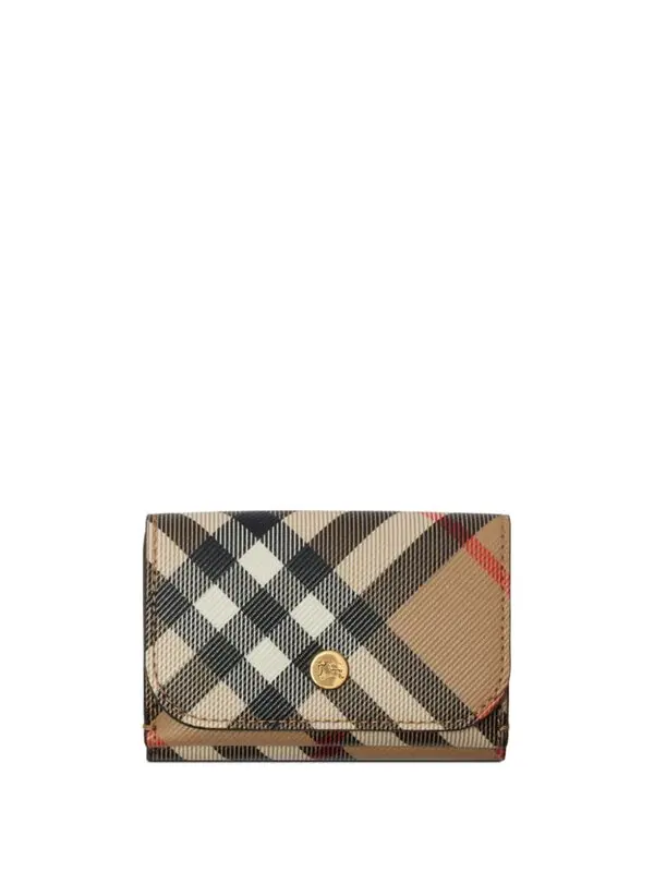 Burberry Vintage-check Wallet - Neutrals