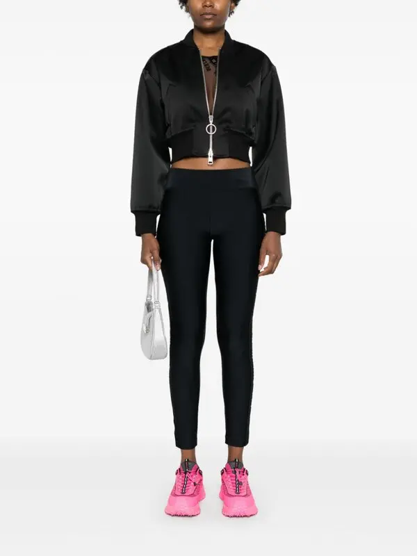 Versace Logo-trim Leggings