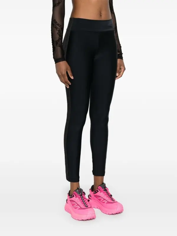 Versace Logo-trim Leggings