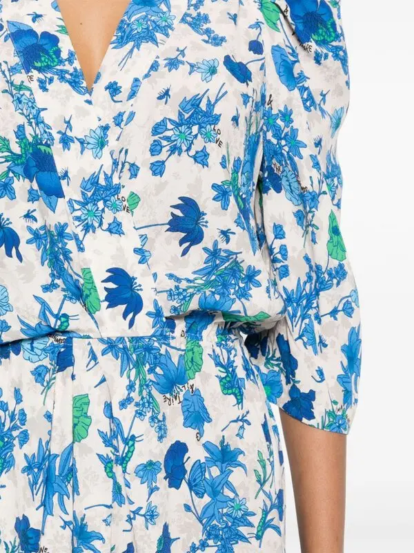 Zadig&Voltaire Floral-print Midi Dress