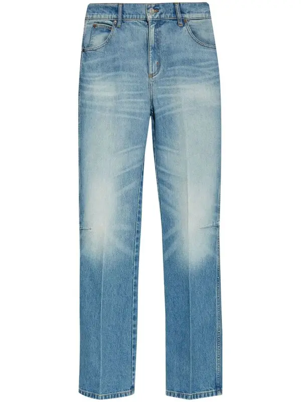 Victoria Beckham High-rise Straight-leg Jeans