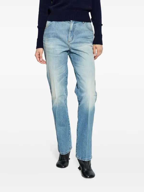 Victoria Beckham High-rise Straight-leg Jeans