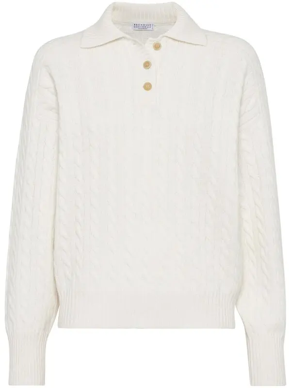 Brunello Cucinelli Cable-knit Cashmere Jumper
