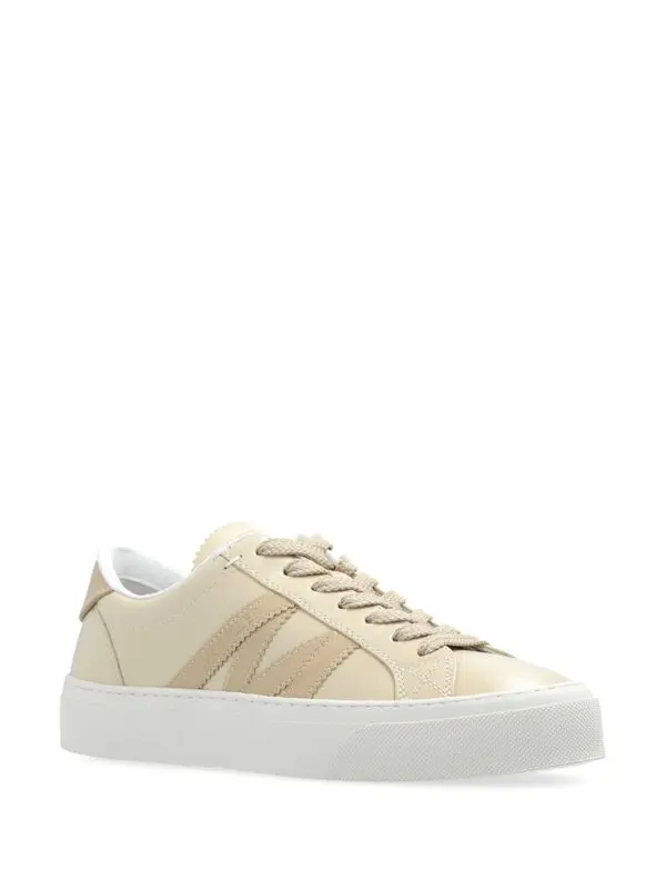 Moncler Monaco M Lace-up Sneakers - Neutrals