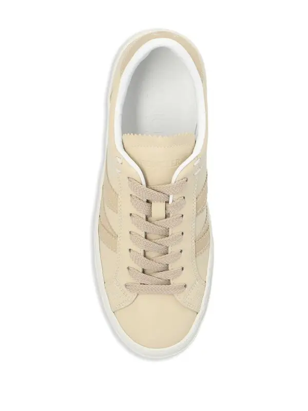 Moncler Monaco M Lace-up Sneakers - Neutrals