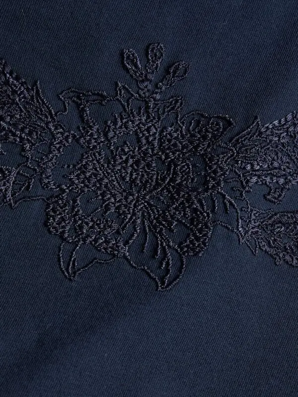 Etro Logo-embroidered Cotton T-shirt