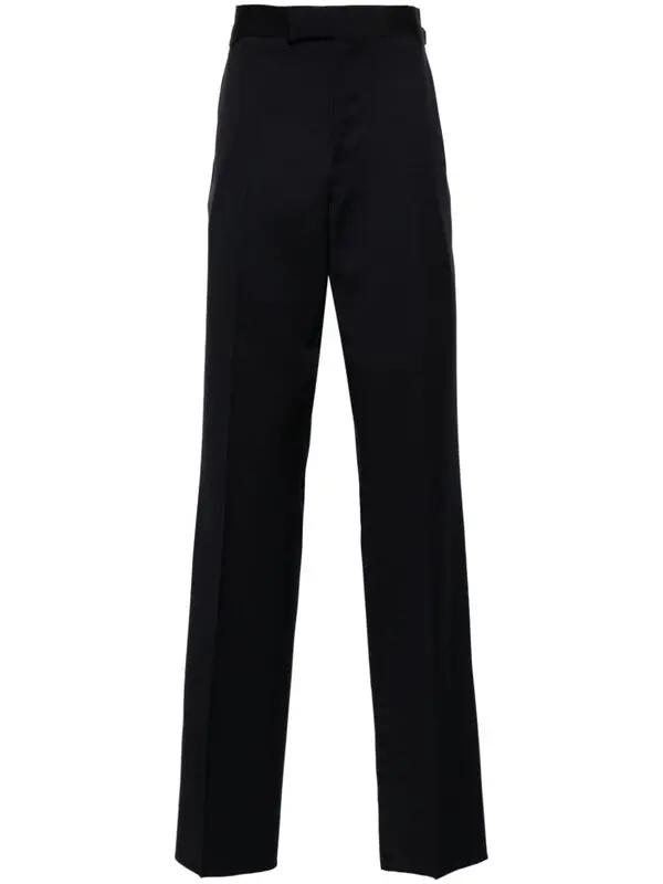 VIVIENNE WESTWOOD Mid-rise Tailored Trousers - Blue
