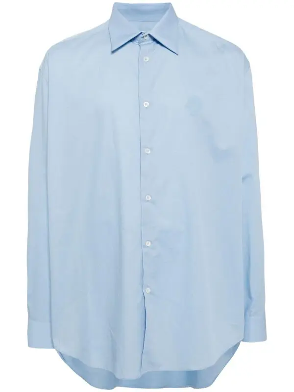 Bally Classic Collar Curved Hem Shirt